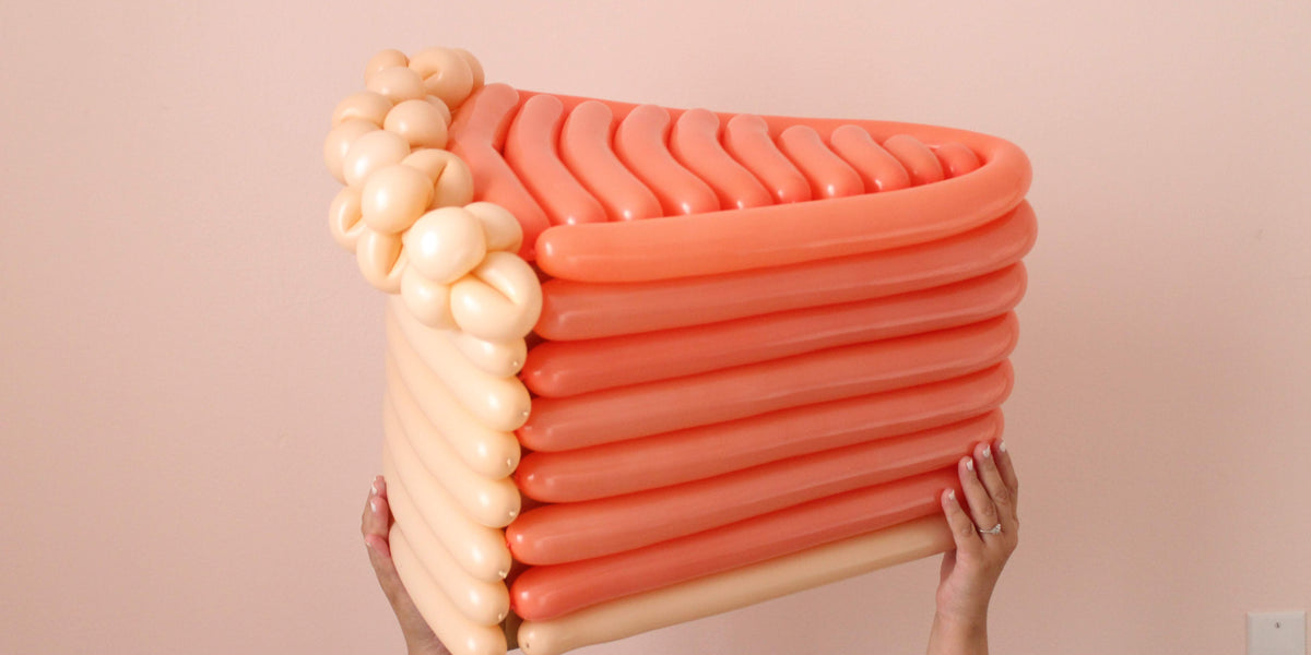 DIY Pumpkin Pie Balloon Slice — The Creative Heart Studio