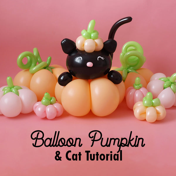 pumpkin string art balloon