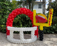Football Balloon Arch & Goal Post Class — The Creative Heart Studio