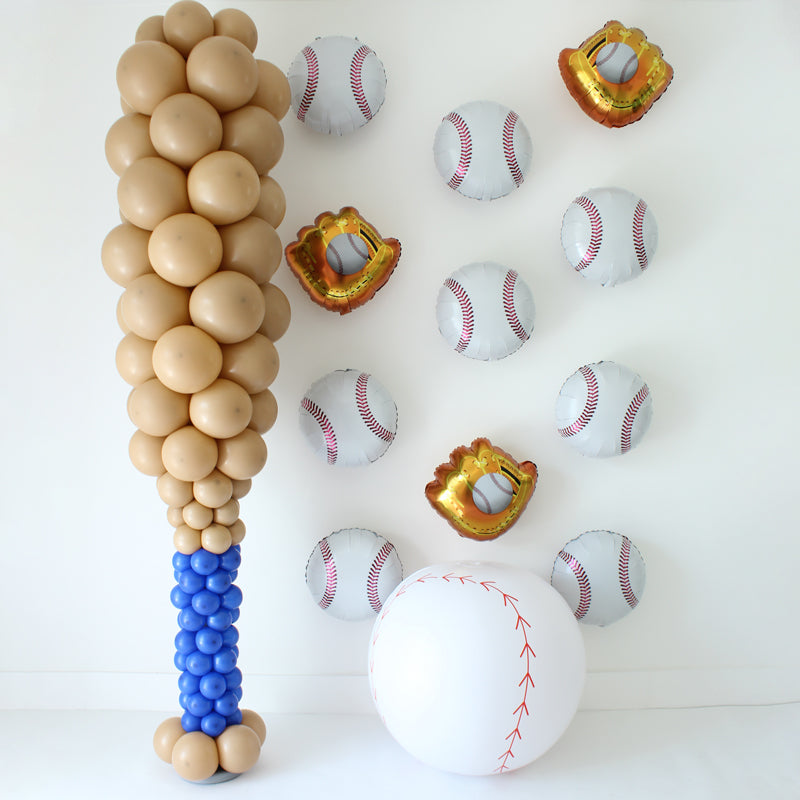 Baseball Bat Column Balloon Recipe | Digital PDF & PNG — The Creative ...