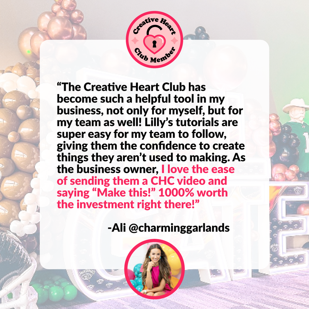 Creative Heart Club Membership – The Pink Pass (All-Access Membership ...