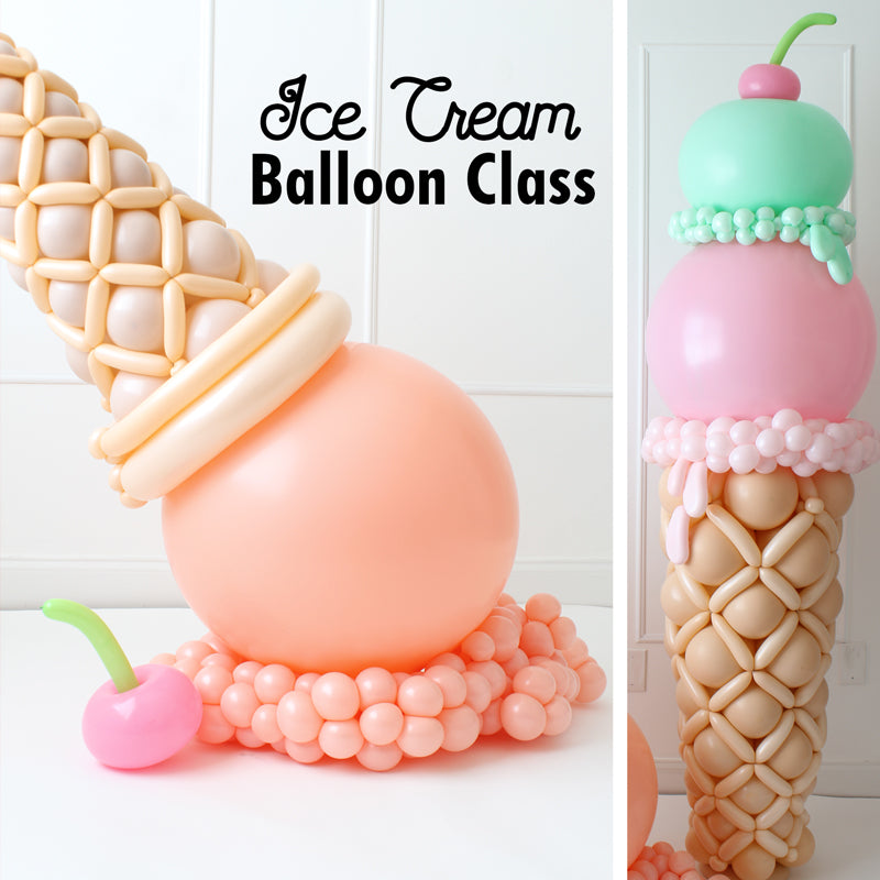 Ice Cream Balloon Class — The Creative Heart Studio