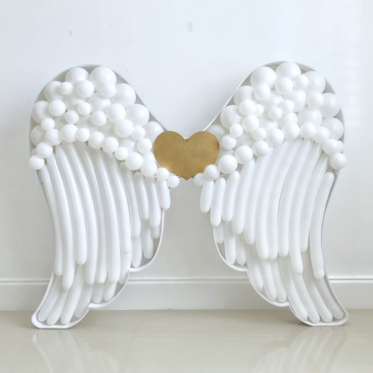 Angel Wings BALLOON MOSAIC digital design template — The Creative Heart ...
