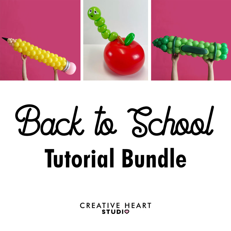 Back to School Balloon - 3 Video Tutorials — The Creative Heart Studio