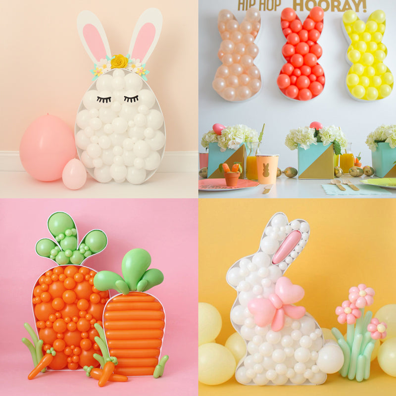 Easter Bundle BALLOON MOSAIC digital design templates — The Creative ...
