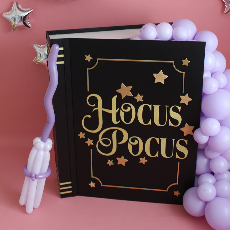 Oversized Book Prop Template - Hocus Pocus SVG Included — The Creative ...