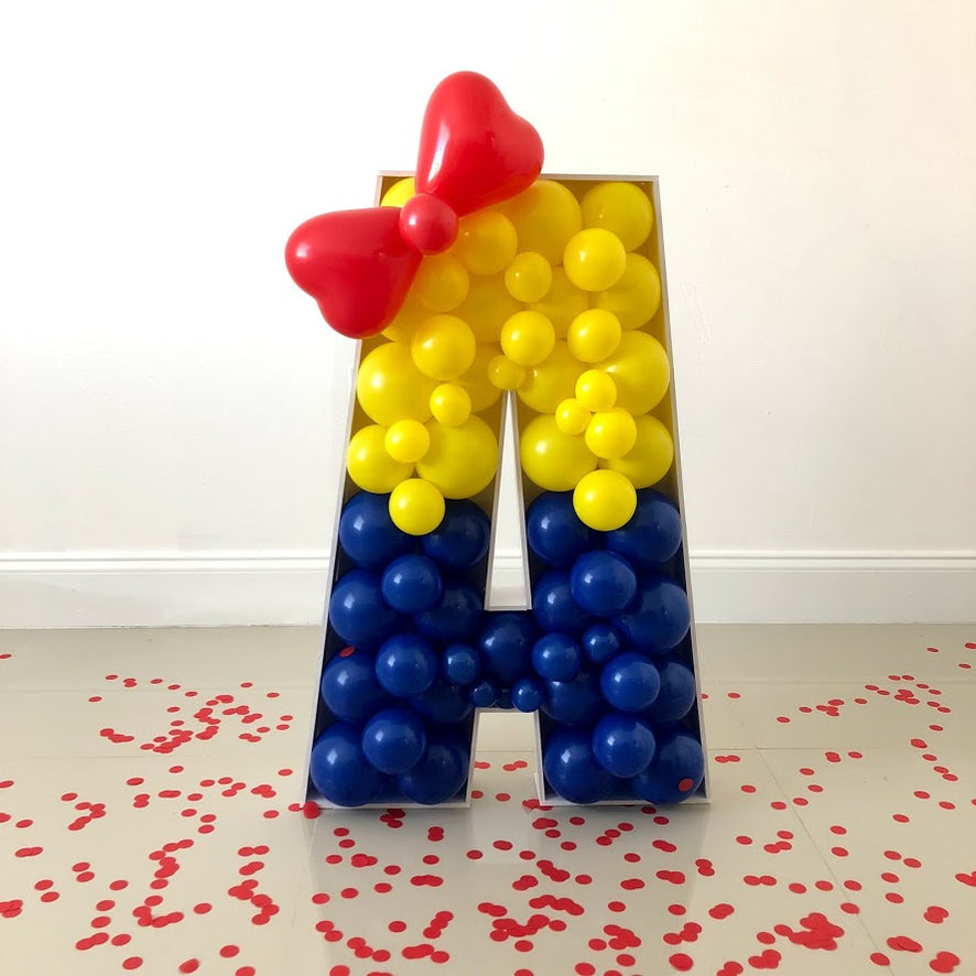 Balloon Mosaic Letters — The Creative Heart Studio